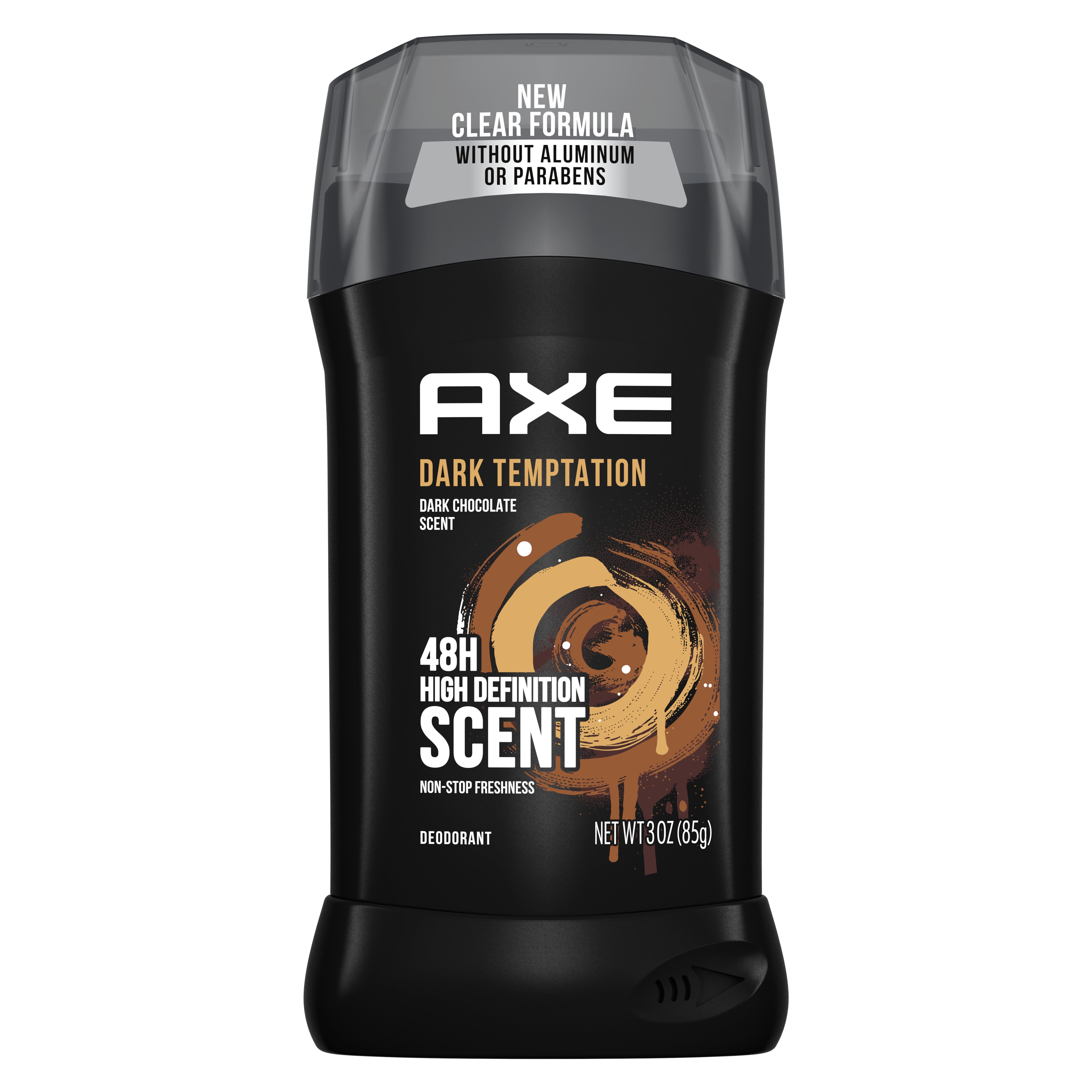 Axe Dark Temptation Deodorant Stick, Solid Fresh, Long-lasting, Men's ...