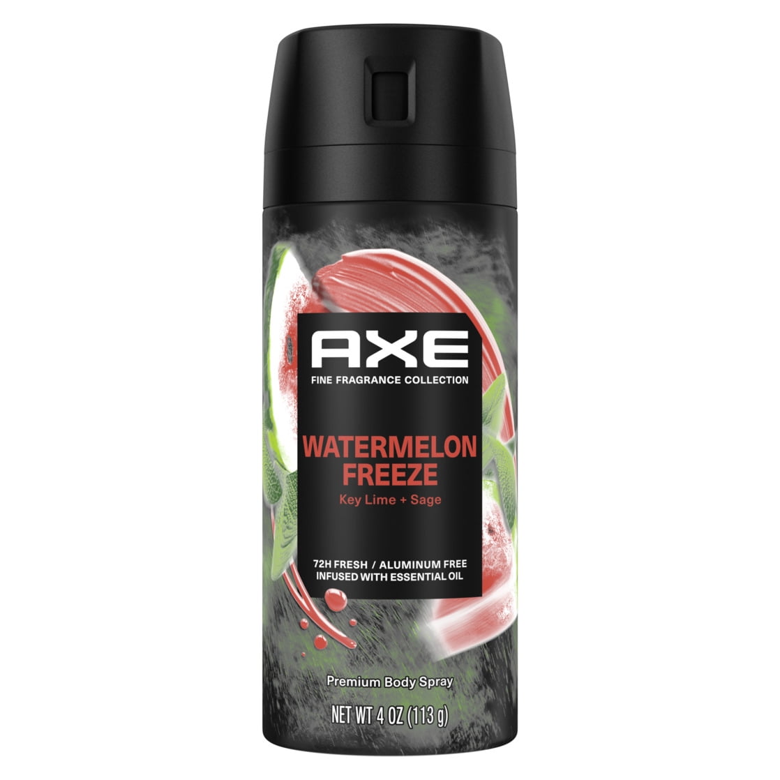 Axe Deodorant Body Spray for Men Fine Fragrance Watermelon Freeze ...