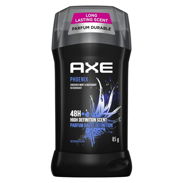 Axe Men's Deodorant Stick, Phoenix Crushed Mint & Rosemary, Long ...