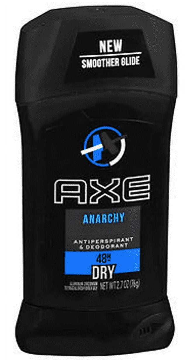 Axe Dry Anti-Perspirant Invisible Solid, Anarchy 2.70 oz (Pack of 6 ...