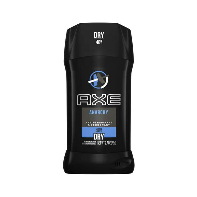 Axe Dry Anti-Perspirant Deodorant Stick, Invisible Solid, Anarchy 2.70 oz - Walmart.com