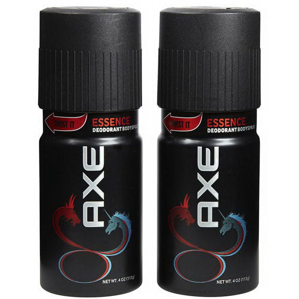 Axe Essence Deodorant Mens Body Spray 4 Oz, 2 Ea - Walmart.com