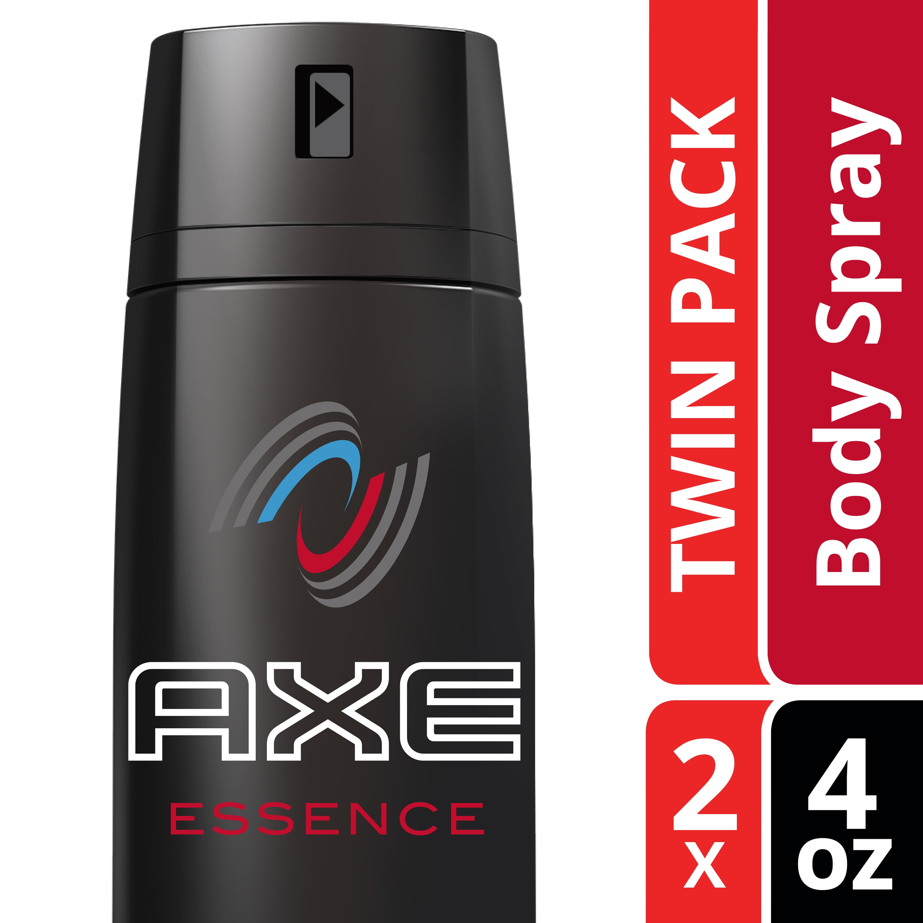 Axe Essence Men's Deodorant Body Spray All Skin, 4 oz Twin Pack ...