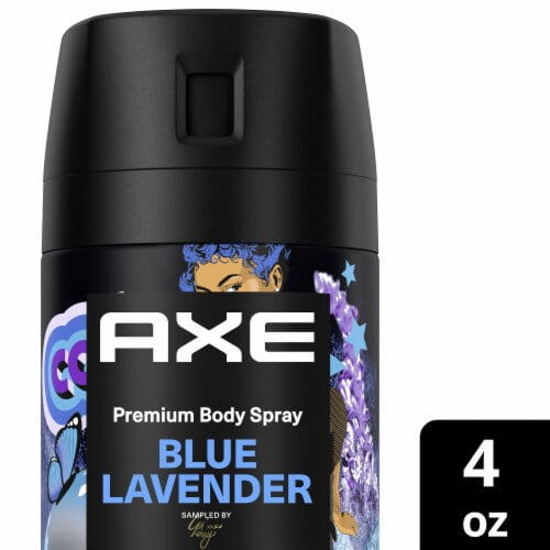 Axe Fine Fragrance Collection Men's Premium Deodorant Body Spray Blue ...