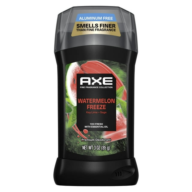 Axe Fine Fragrance Deodorant Stick for Men Watermelon Freeze, 3 oz ...