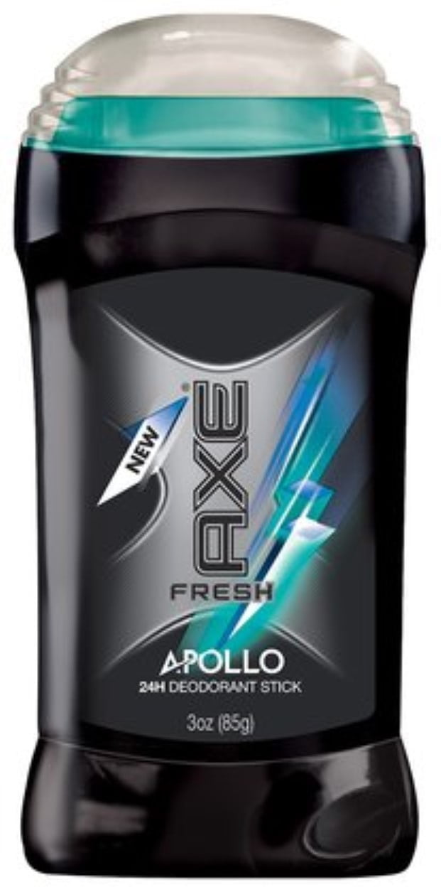 Axe Fresh Deodorant Stick, Apollo 3 oz (Pack of 3) - Walmart.com