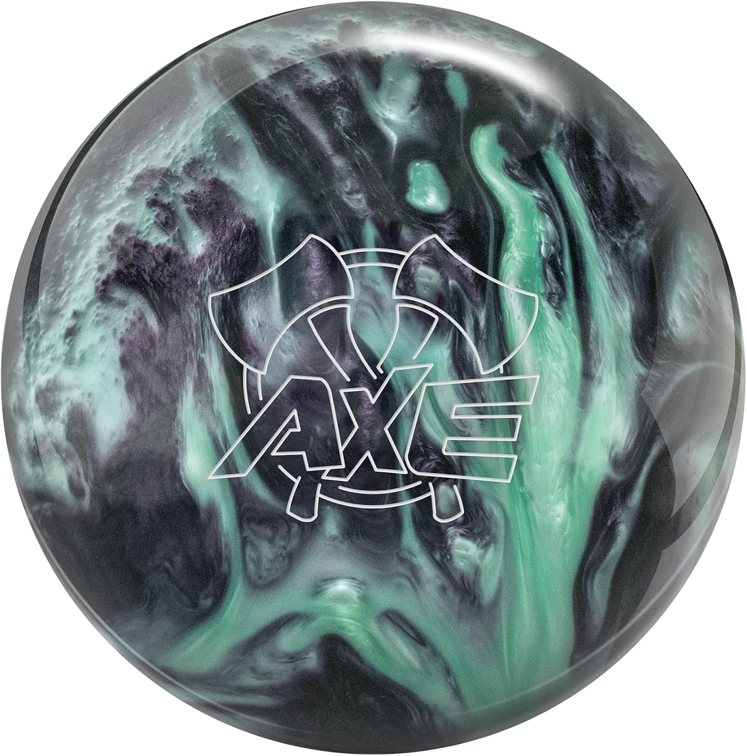 Axe Green/Smoke Bowling Ball - Walmart.com
