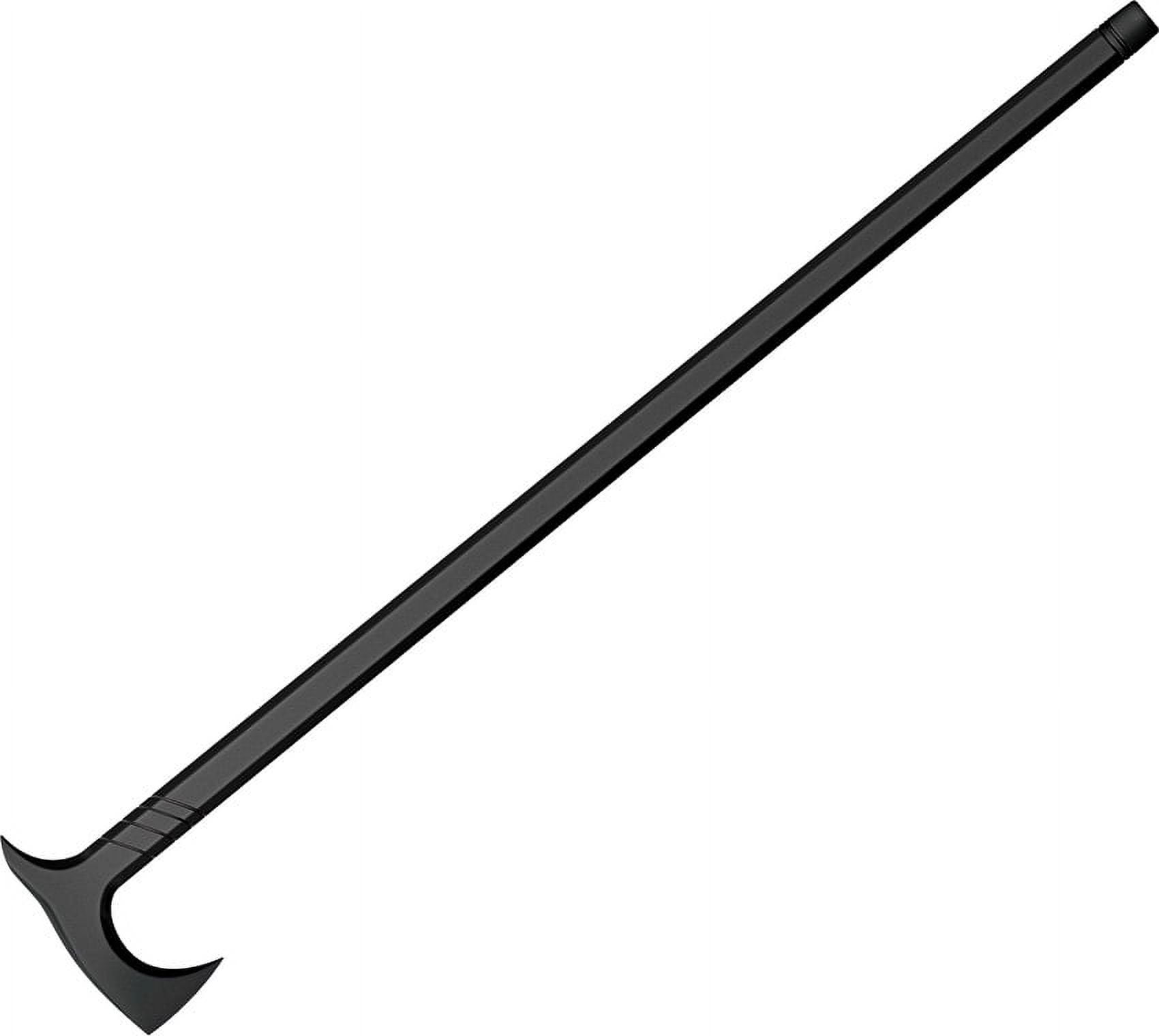 "Axe Head Walking Cane, 38"" x 7"", Black, Polypropylene Construction ...