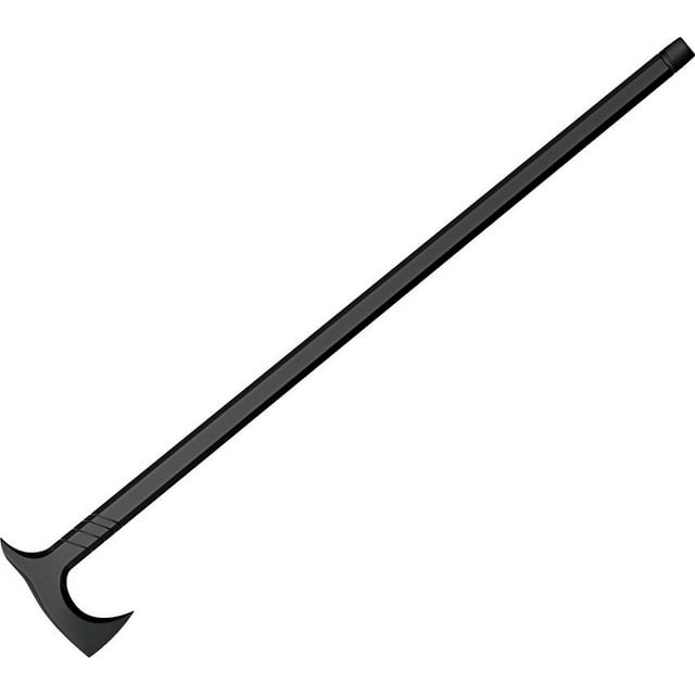 "Axe Head Walking Cane, 38"" x 7"", Black, Polypropylene Construction ...