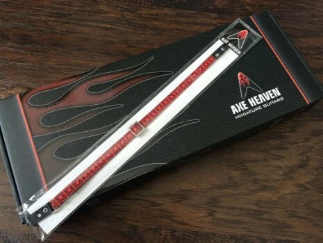 Axe Heaven Guitar Strap Fender Classic Hip Trip Red Mini Replica GS-004 ...