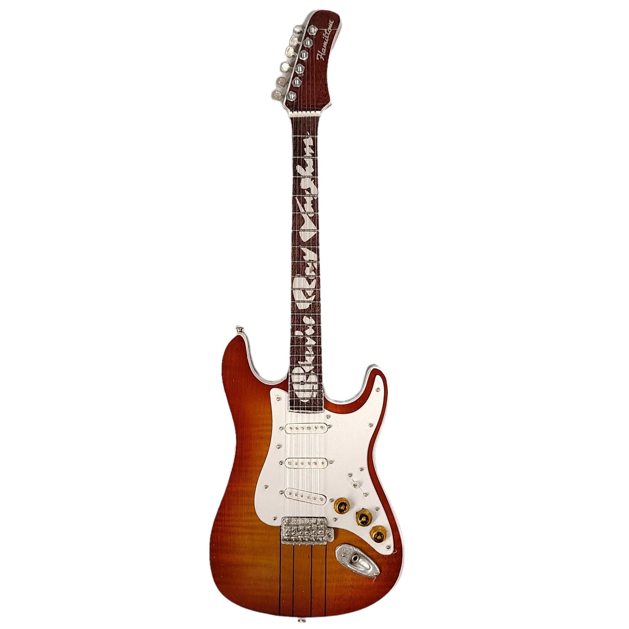 Axe Heaven Hamiltone Mini Guitar Replica Stevie Ray Vaughan Signature ...