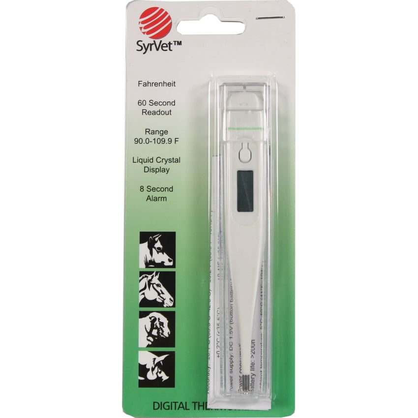 SyrVet Livestock Digital Thermometer With Beeper - Walmart.com