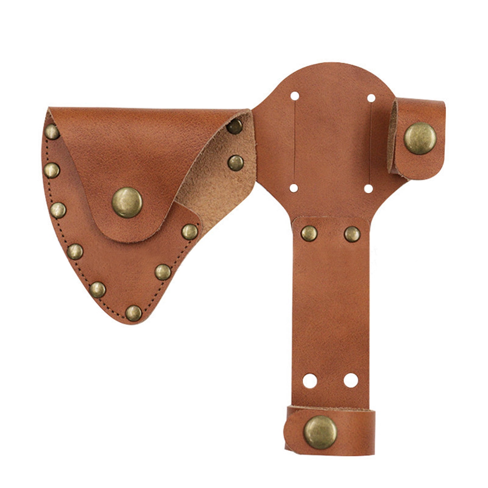 Axe Holster, Axe Sheath Leather Axe Head Blade Cover Hoop Axe Protetive ...