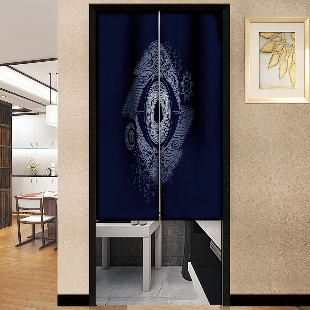 Axe Japanese Door Curtain Kitchen Partition Drapes Restaurant Entrance ...
