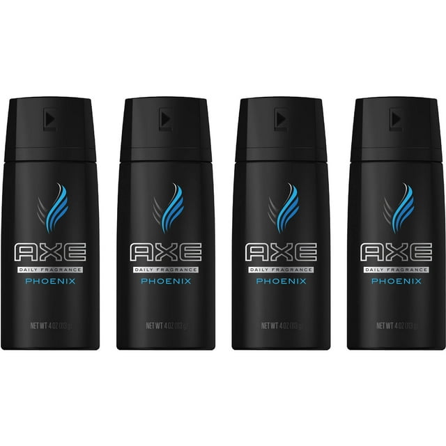 Axe Phoenix Men's Body Spray, 4 oz, 4 Pack - Walmart.com