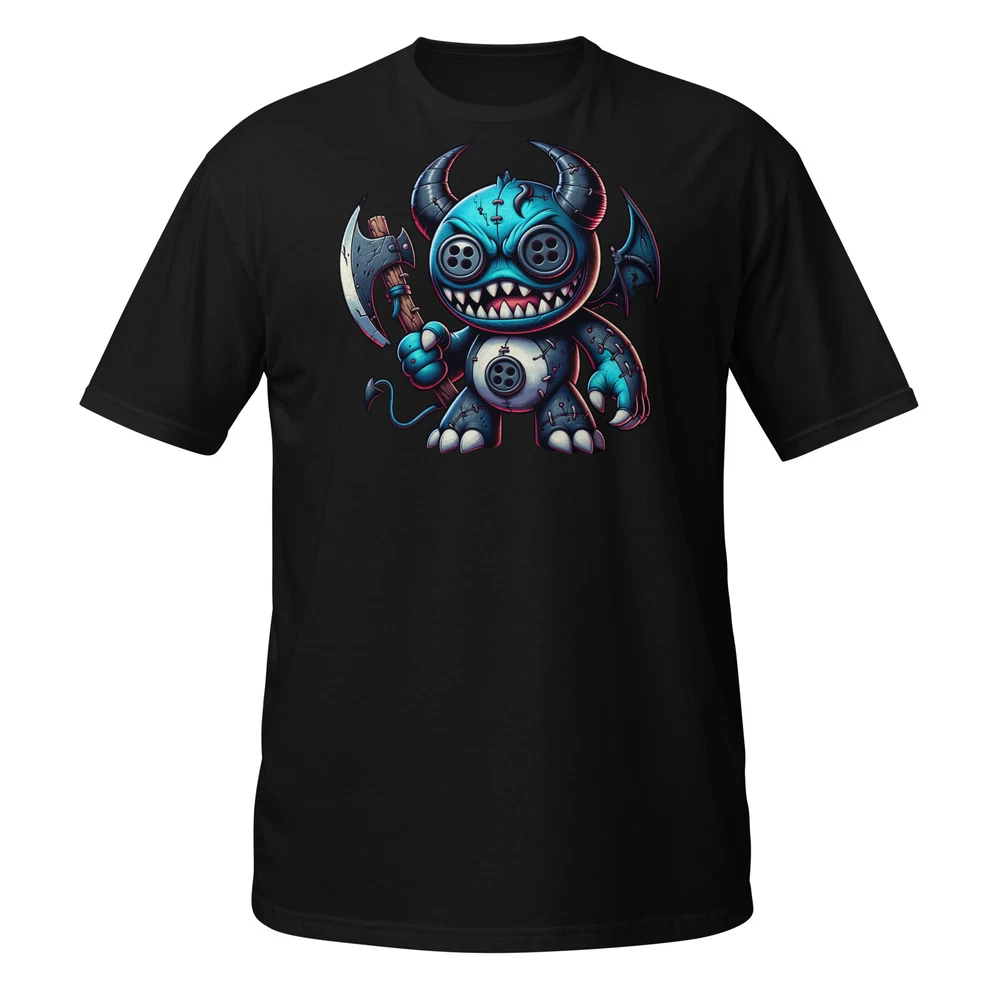 Axe Plush Demon Creepy Cute Blue Monster Gothic Horror Plushie Unisex T ...