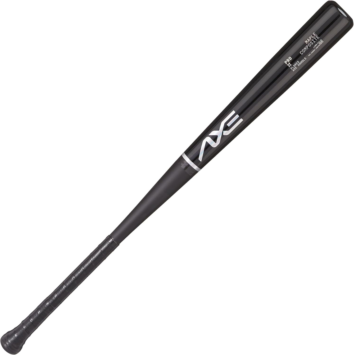Axe | Pro Maple Composite Wood Baseball Bat | Obsidian Black (Flared ...