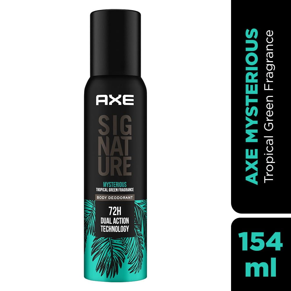 Axe Signature Mysterious Body Deodorant Spray For Men 154ml, 5.2 Fl.oz ...