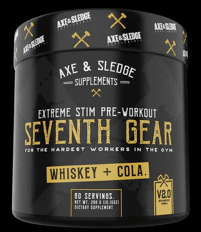 Axe & Sledge Seventh Gear Pre-Workout, Energy Boost and Mental Focus ...