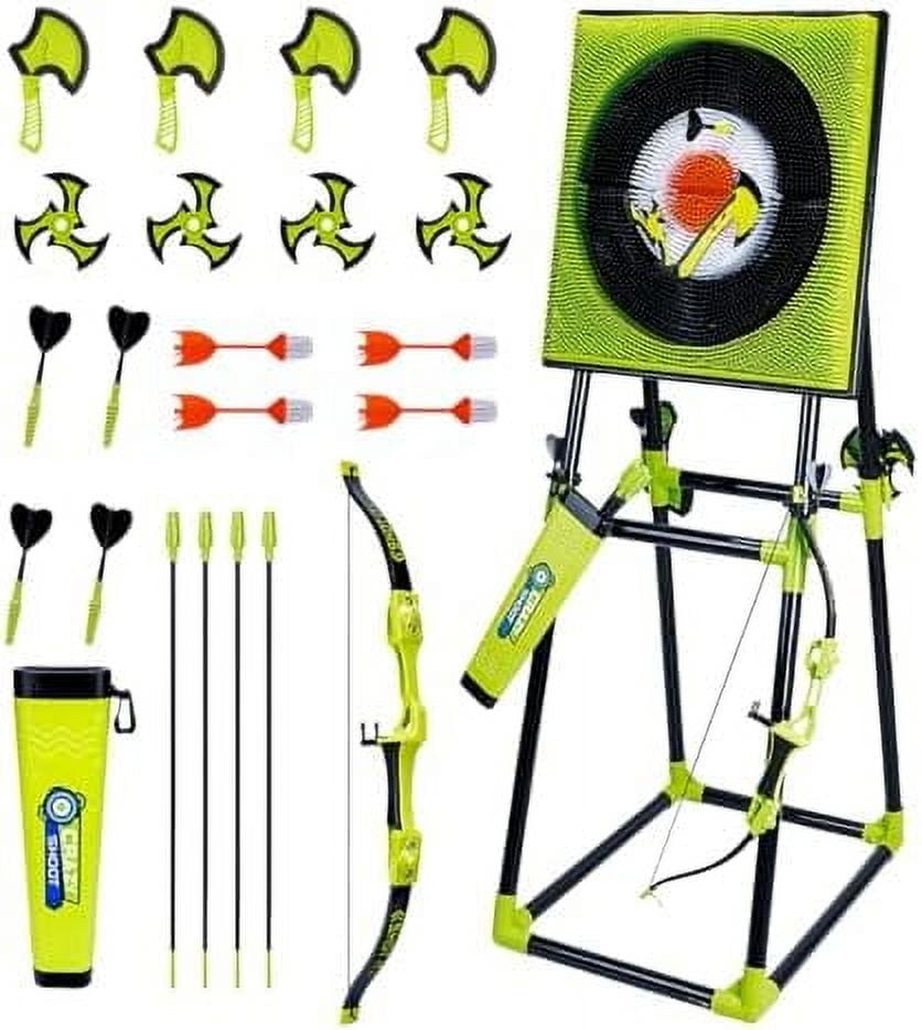Axe Throwing Game for Backyard,Bow and Arrow Set with Axe Throwing ...