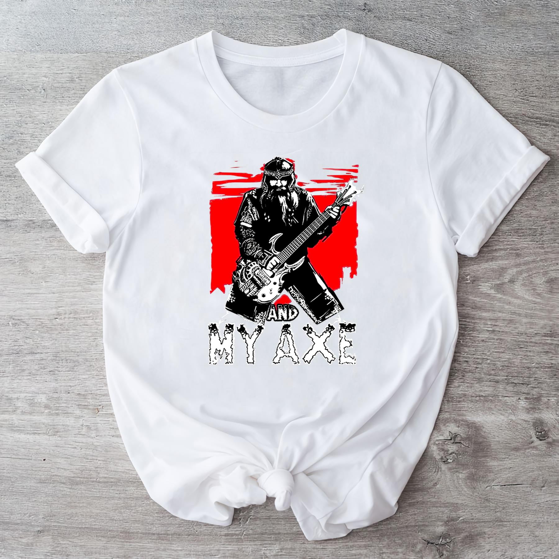 Axe Warrior Fantasy Quote Shirt, Medieval Dwarf Vibe Graphic Tee, Epic ...