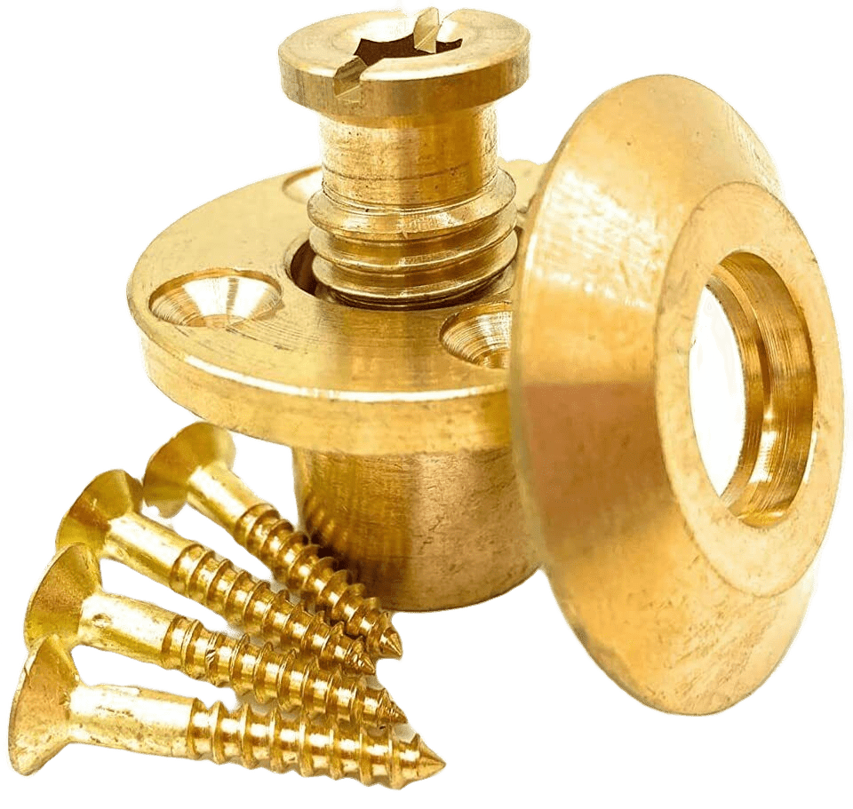 Axe Pool Collection Wood Deck Brass Anchor with Collar, 5 Pack ...