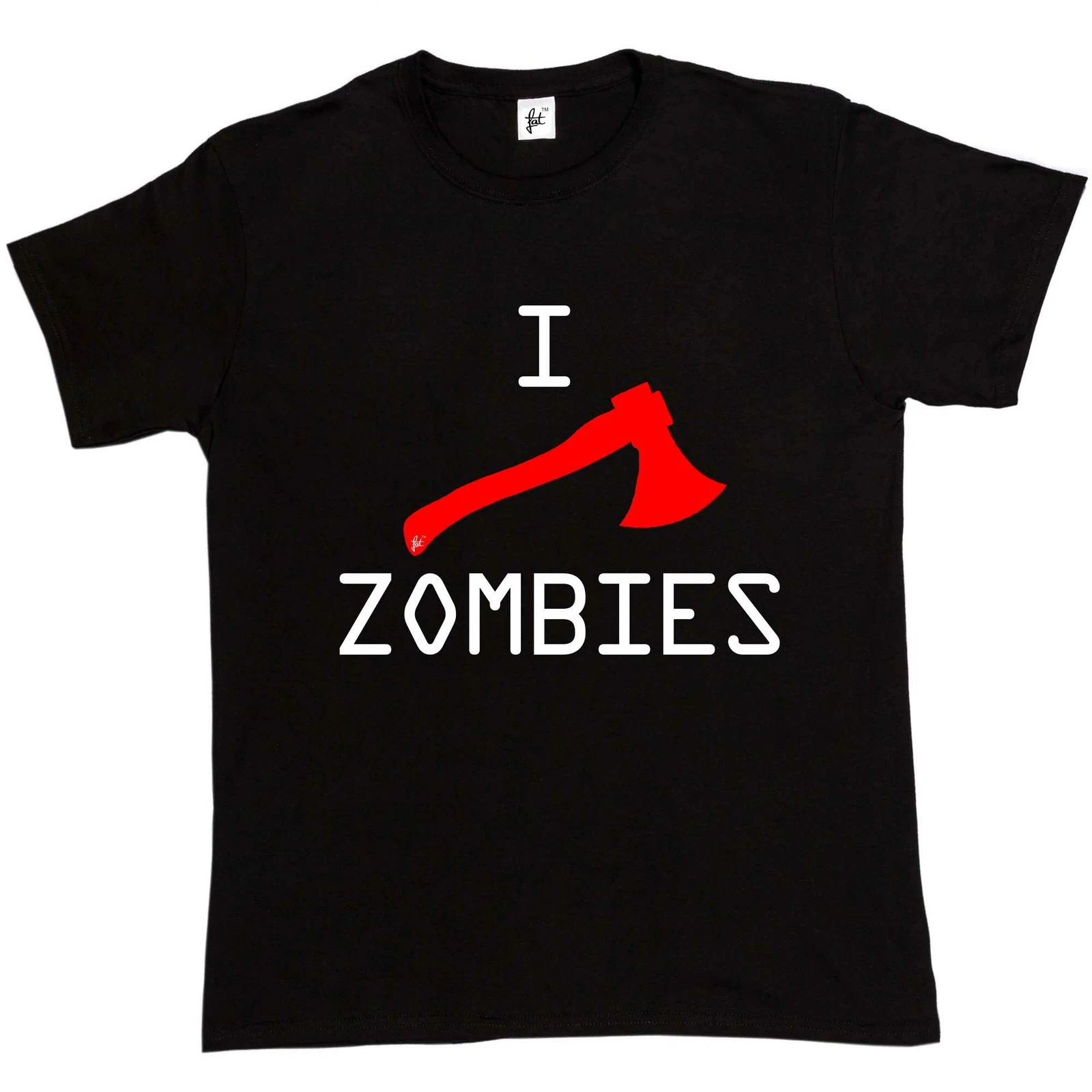Axe Zombies Survival Humor Living Dead Plague Fighter Graphic Unisex T ...