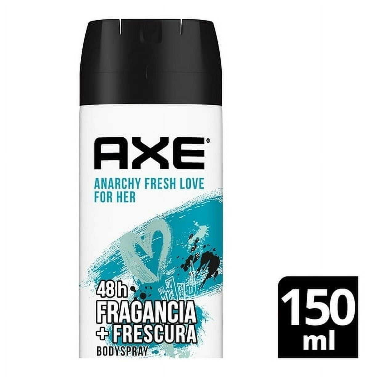 Axe anarchy fresh love spray deodorant for women 150 ml - Walmart.com