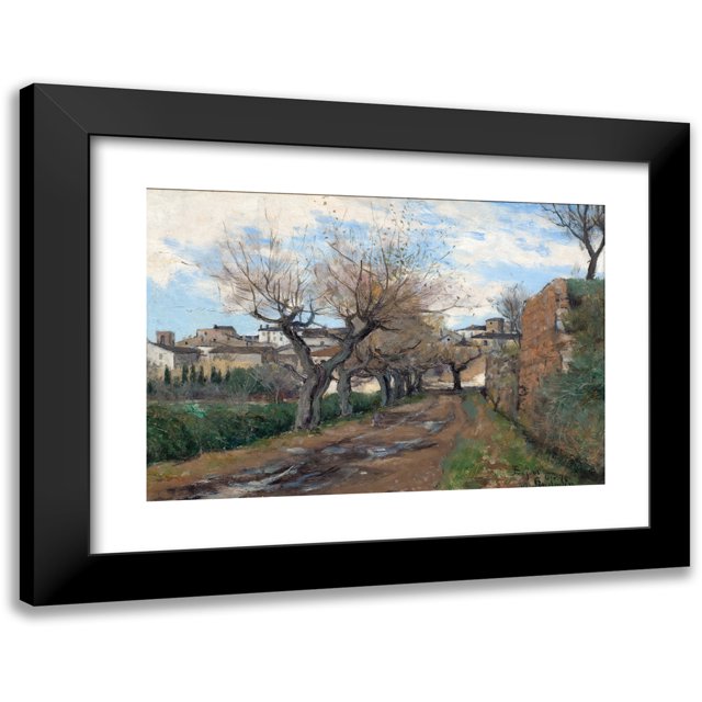 Axel Lindman 14x11 Black Modern Framed Museum Art Print Titled - A ...