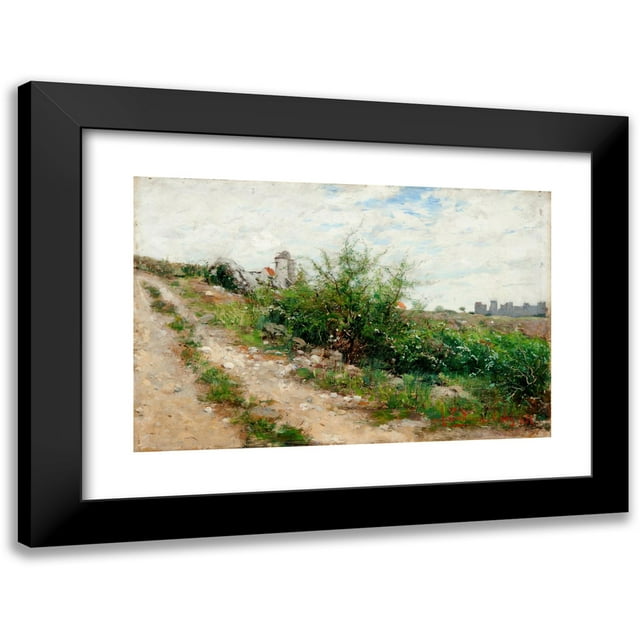 Axel Lindman 14x11 Black Modern Framed Museum Art Print Titled - Scene ...