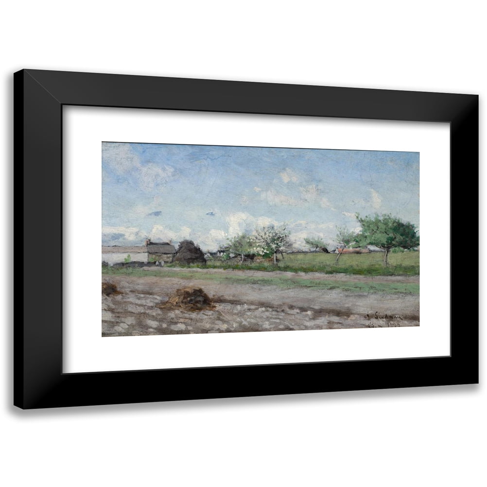 Axel Lindman 24x16 Black Modern Framed Museum Art Print Titled - Apple ...