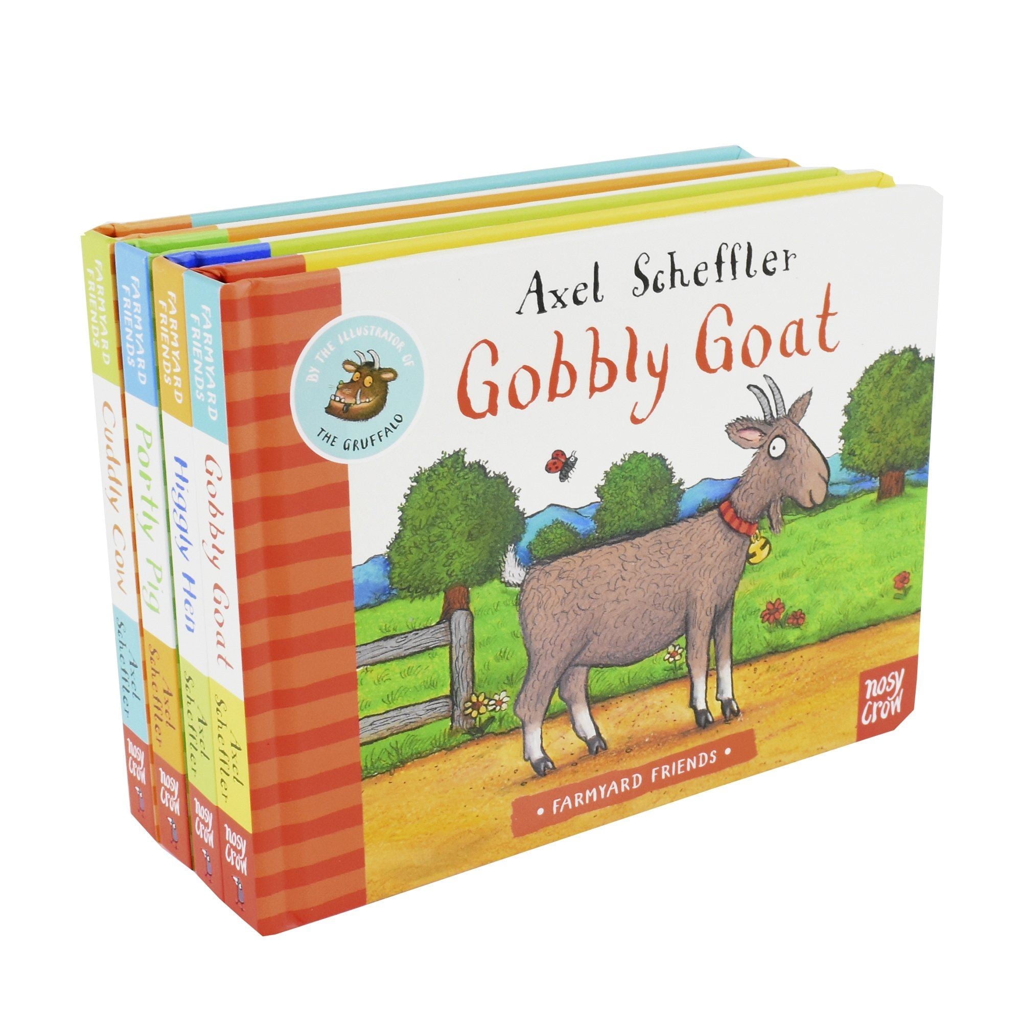 Axel Scheffler Farmyard Friends 4 Books Children Collection - Ages 0-5 ...