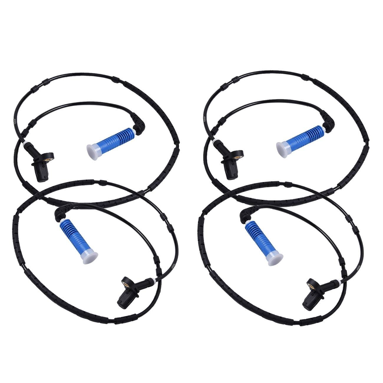 Axenor 4 PCS Front + Rear ABS Wheel Speed Sensor 34526752681 ...