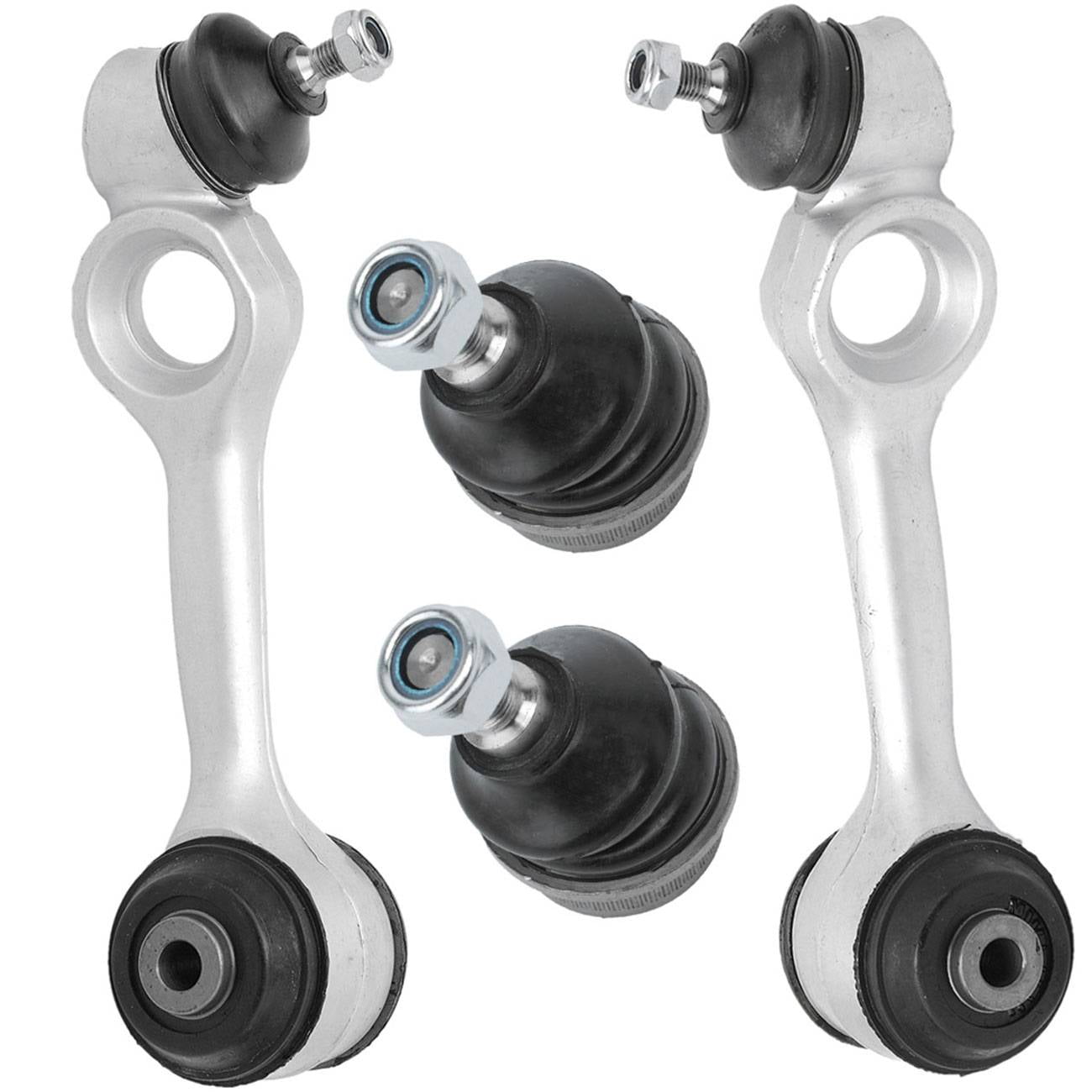 Axenor 4 PCS Front Upper Control Arm + Lower Ball Joint Kit 1163330927 ...