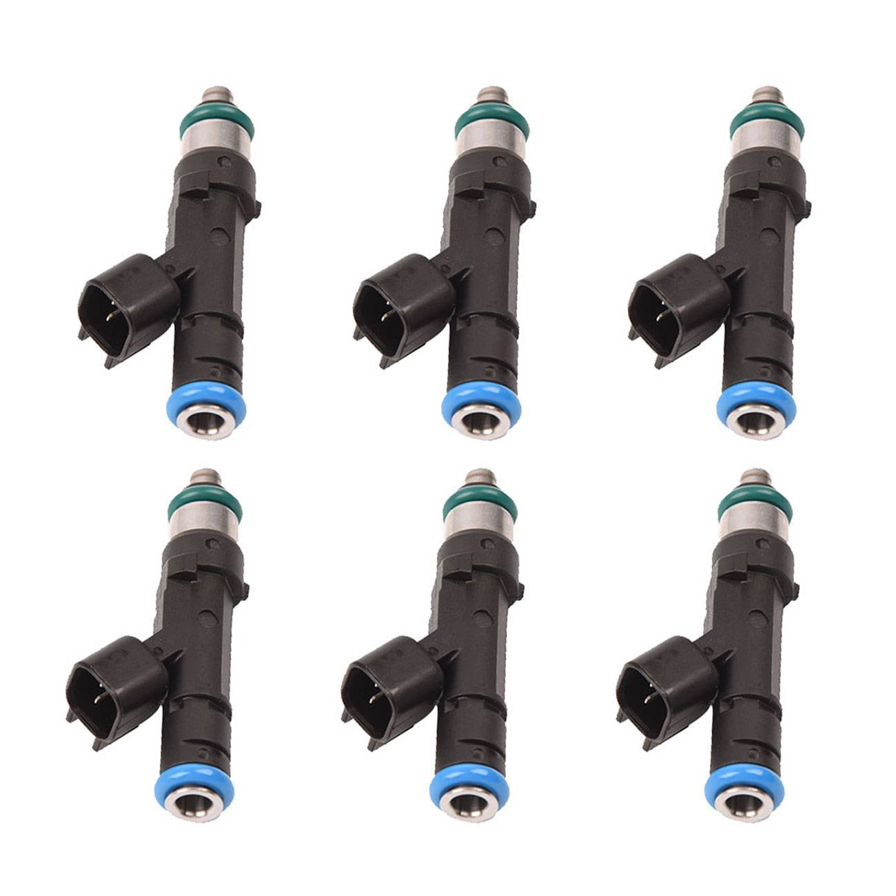 Axenor 6PCS Fuel Injectors 16600RR543 FJ942 SF-61-550CC 555cc ...