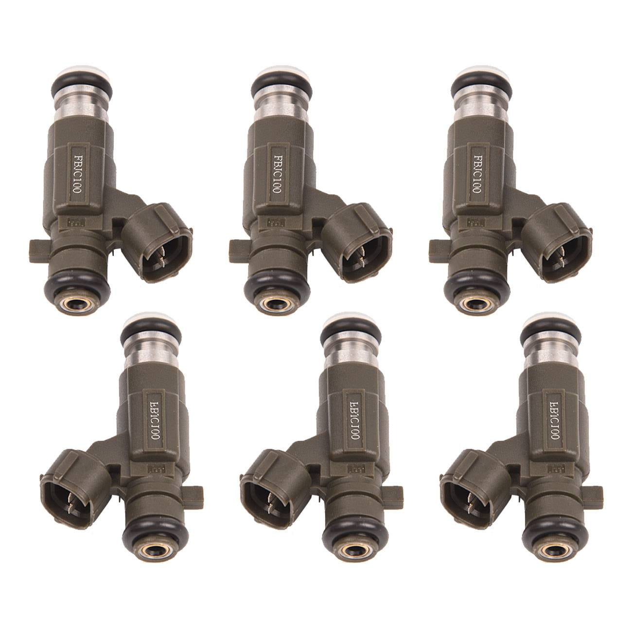Axenor 6PCS Fuel Injectors FBJC100, 842-12240, 84212240, FBJC-100 ...