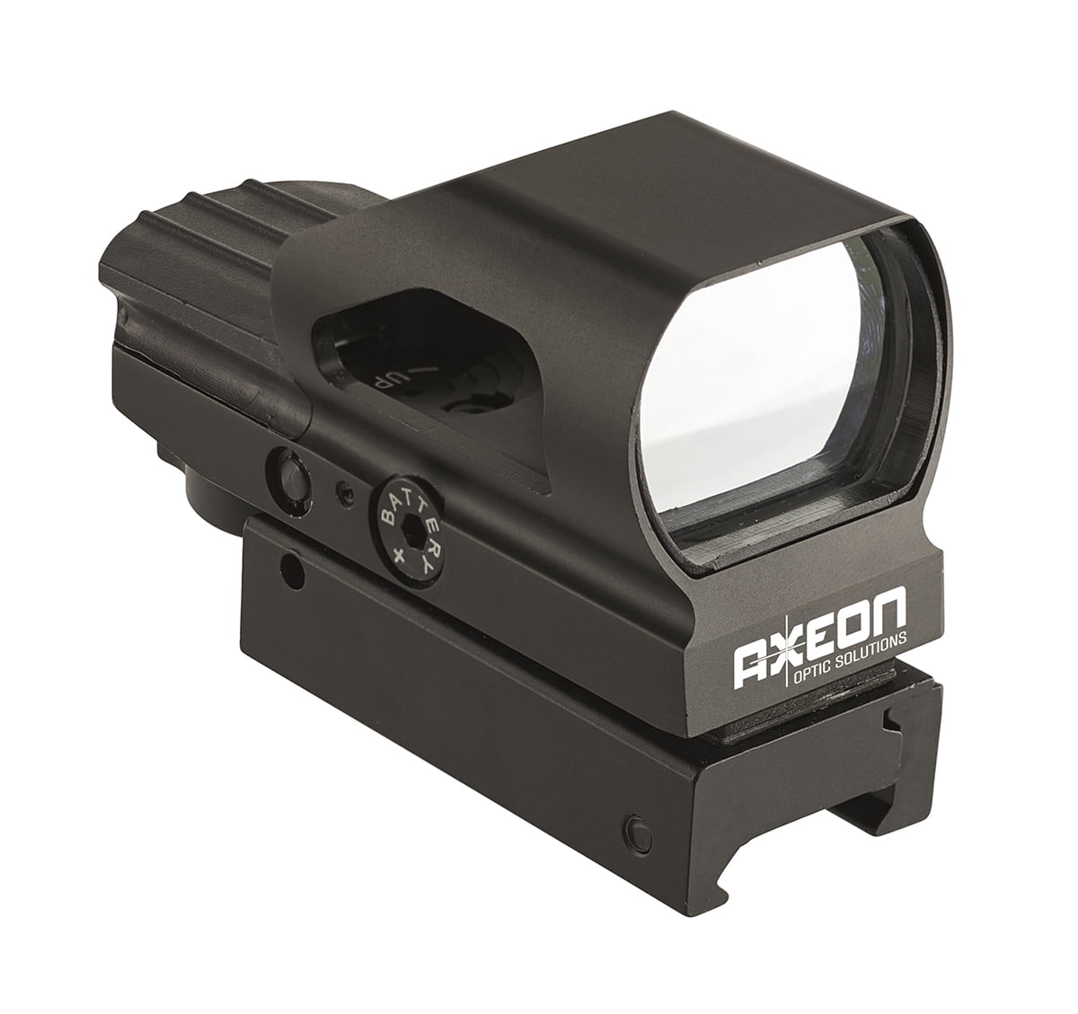 Axeon Optics Multi-Reticle Reflex Gun Sight, RG49 Hooded Reflex Sight ...