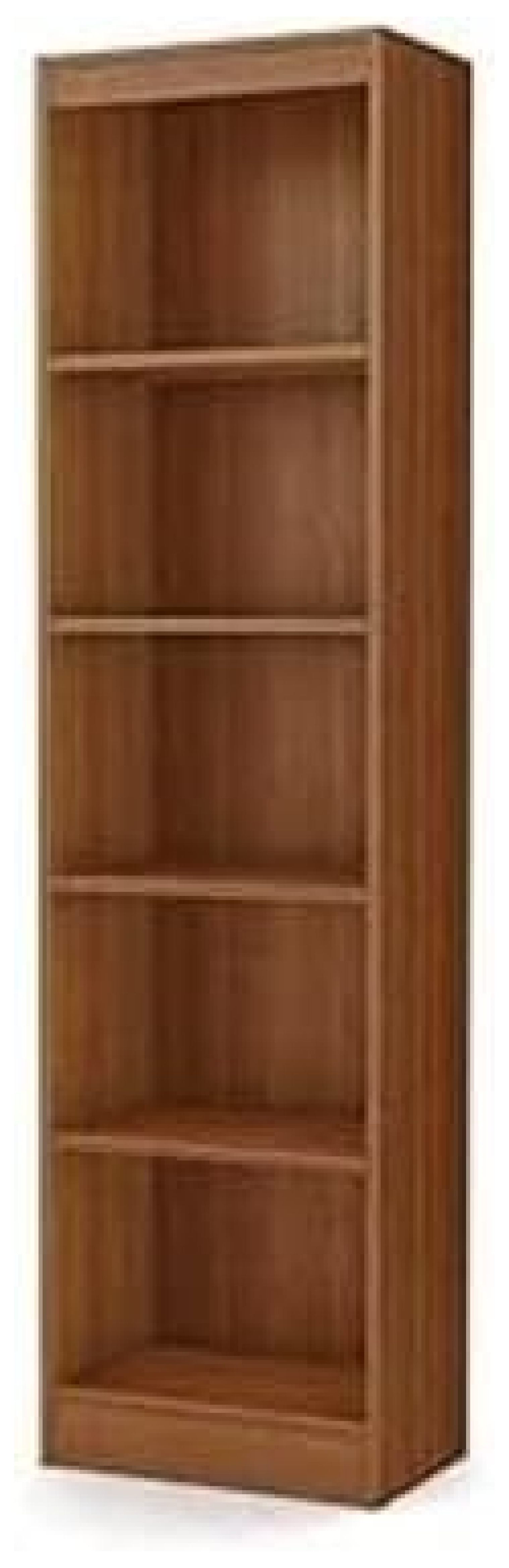 Axess 5-Shelf Narrow Bookcase-Morgan Cherry - Walmart.com