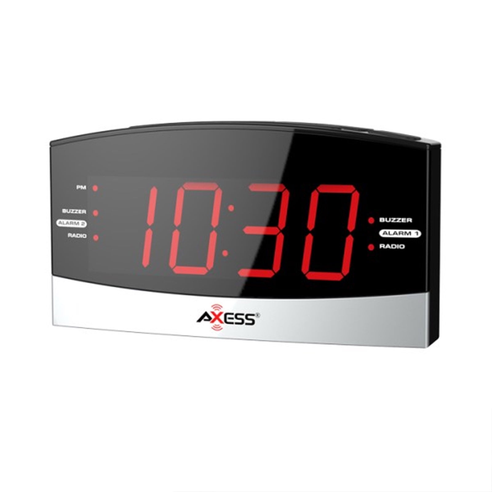 Axess Alarm Clock Radio - Walmart.com