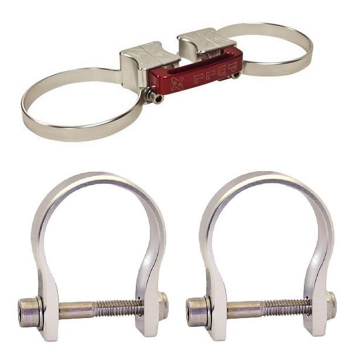 Axia Alloys Silver Quick Release Fire Extinguisher Mount 3.25" + 1.5 ...