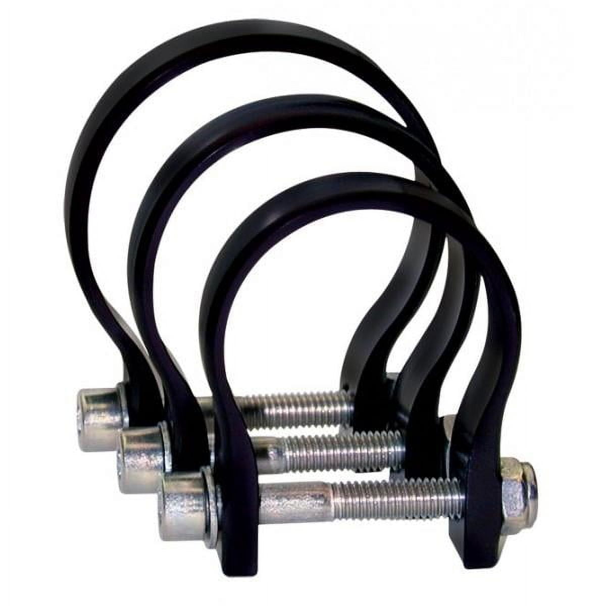 Axia Alloys MODCL1.5-BK Modular Roll Cage Strap Clamp - 1.5in. - Black ...