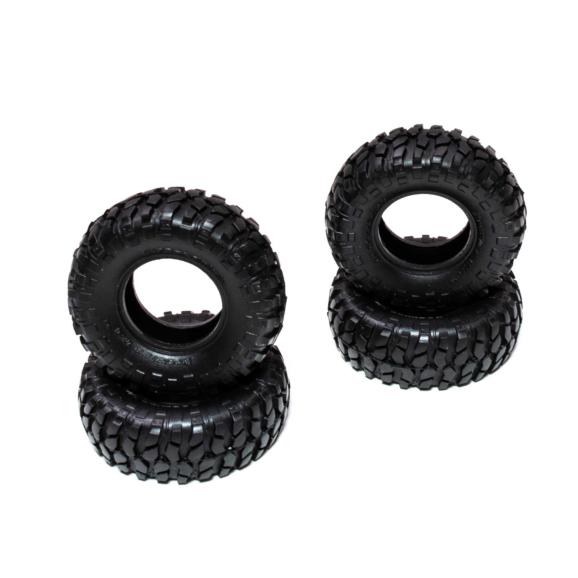 Axial 1.0 BFGoodrich Krawler T/A Tires 4pcs SCX24 AXI40001 Elec Car/Truck Replacement Parts ...