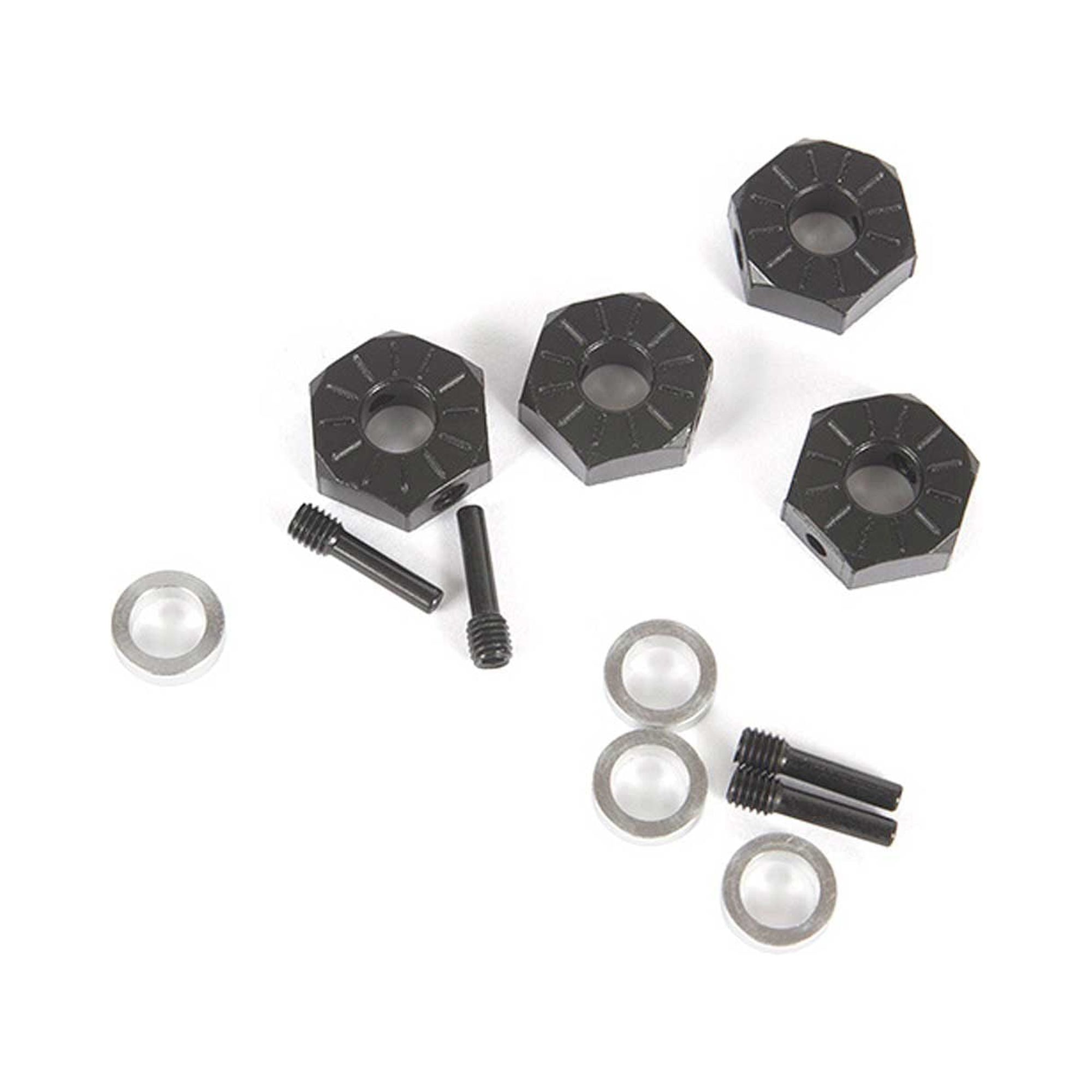 Axial 12mm Hex Screw Shaft & Spacer 4 Capra 1.9 UTB AXI232018 Elec Car ...