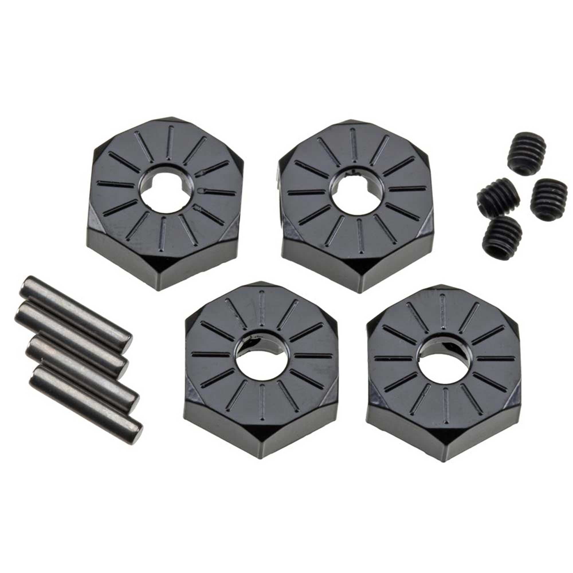 Axial AX30427 Aluminum Hub Narrow 12mm Black 4 AXIC3042 Electric Car ...