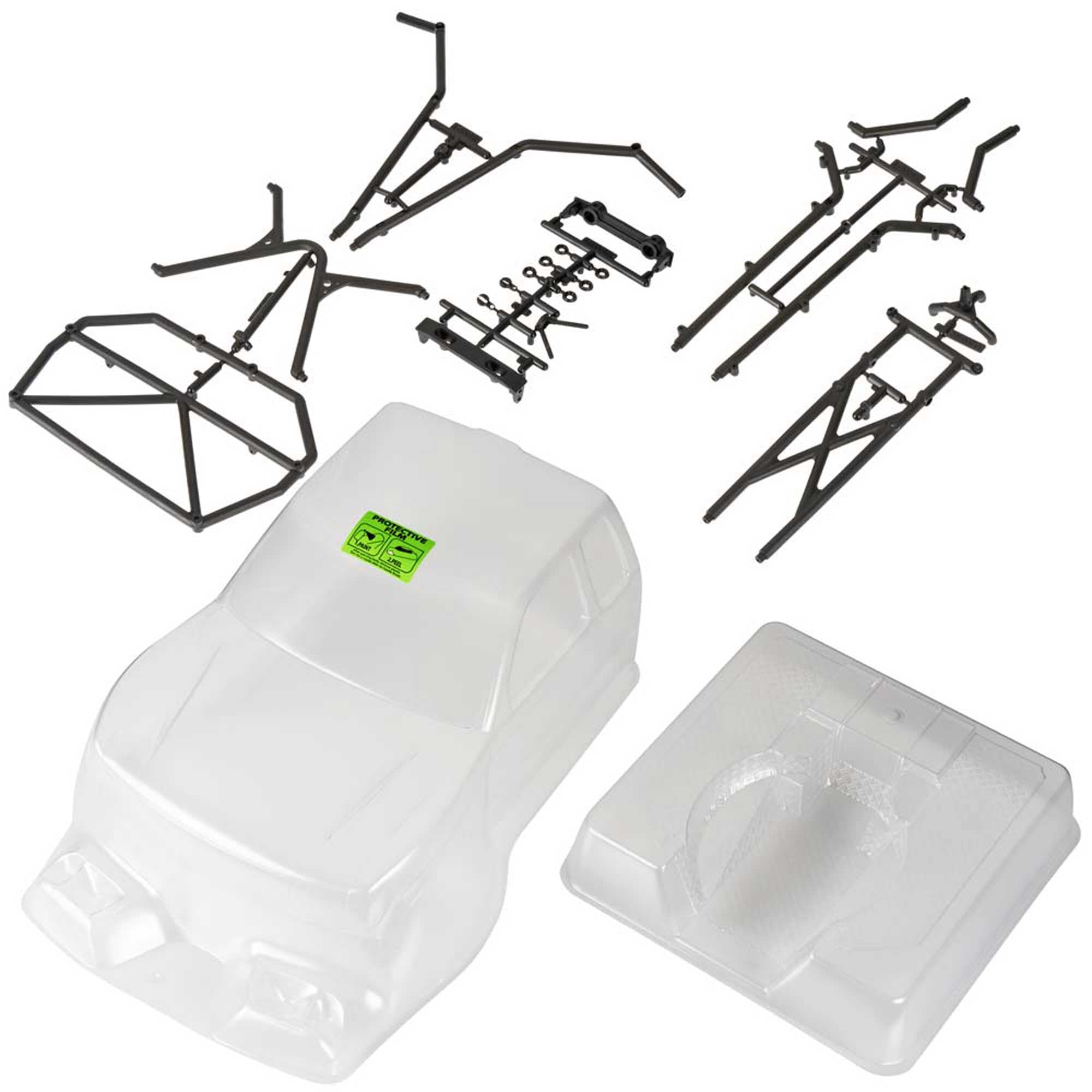 Free Shipping! Axial AX4025 Trail Honcho Body w/Cage AXIC4025 Car/Truck ...