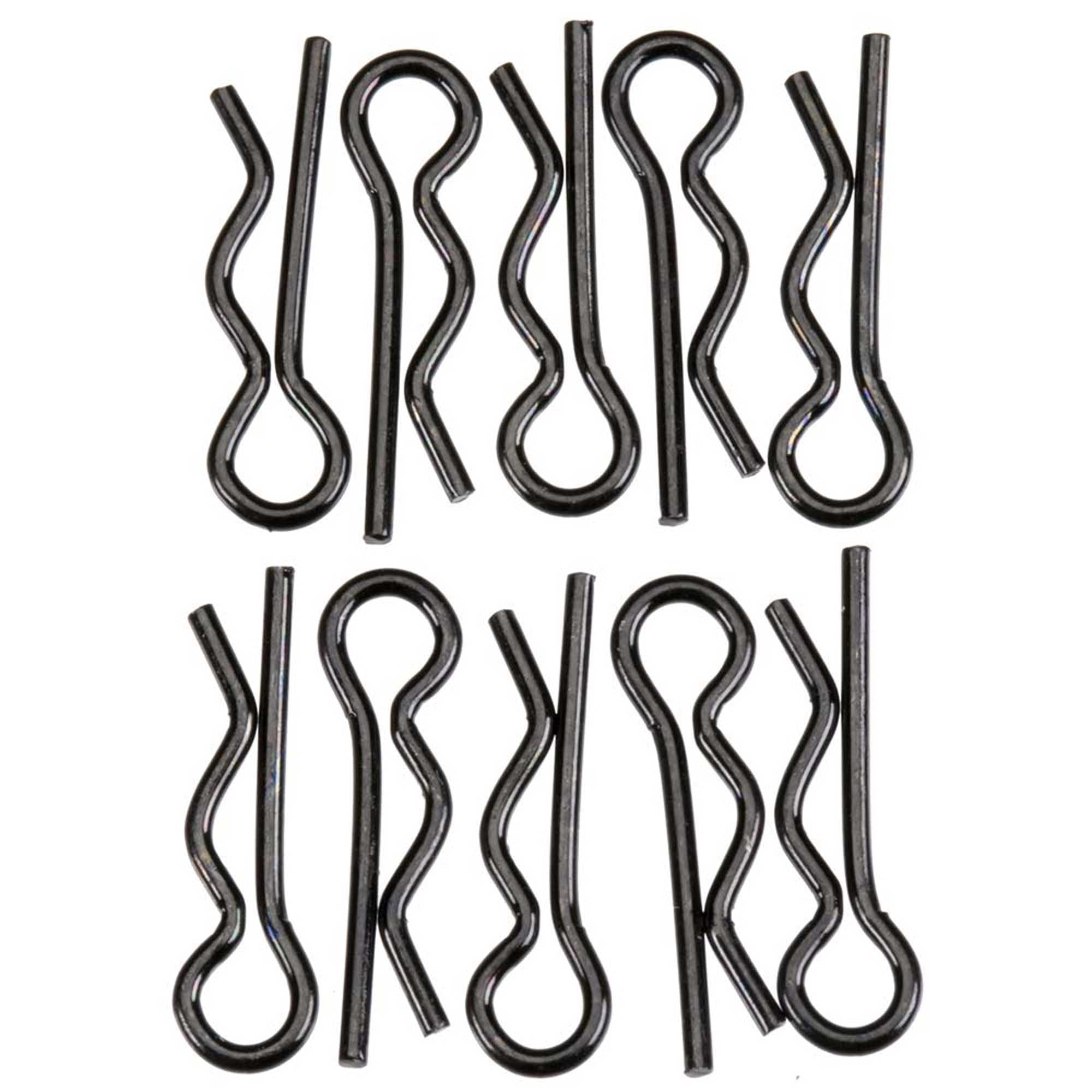 Axial Body Clip 6mm Black 10 AXIC1059 Electric Car/Truck Option Parts ...