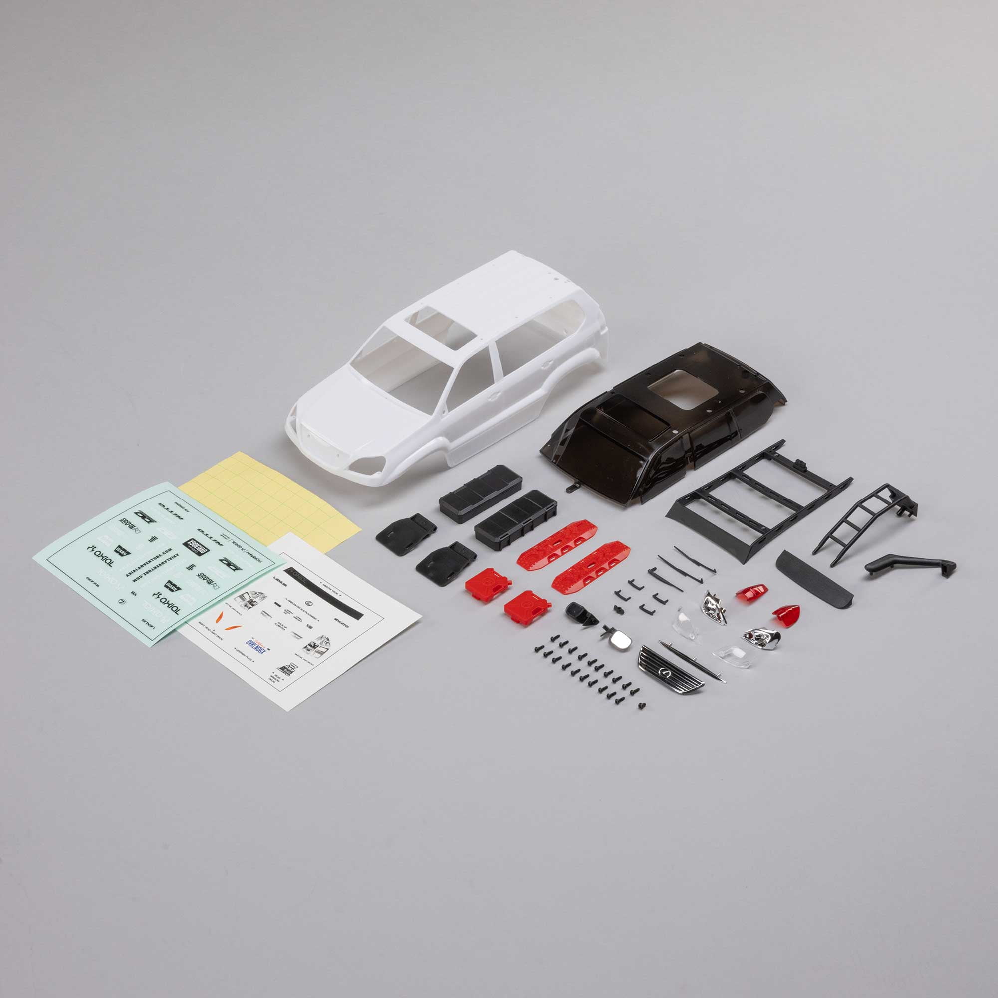 Axial Body White SCX24 Lexus GX470 AXI-1797 - Walmart.com