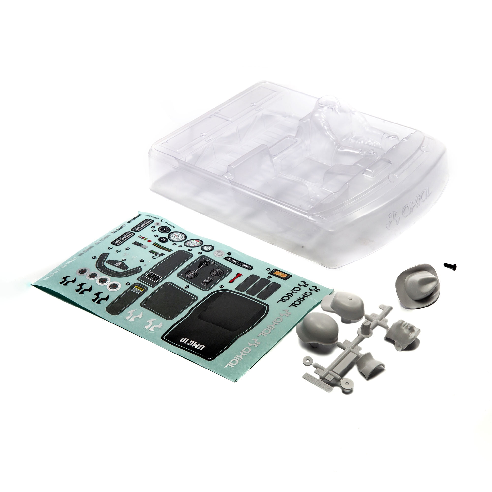Axial Clear Interior .040" Uncut UMG 6x6 AXI330001 Car/Truck Bodies ...