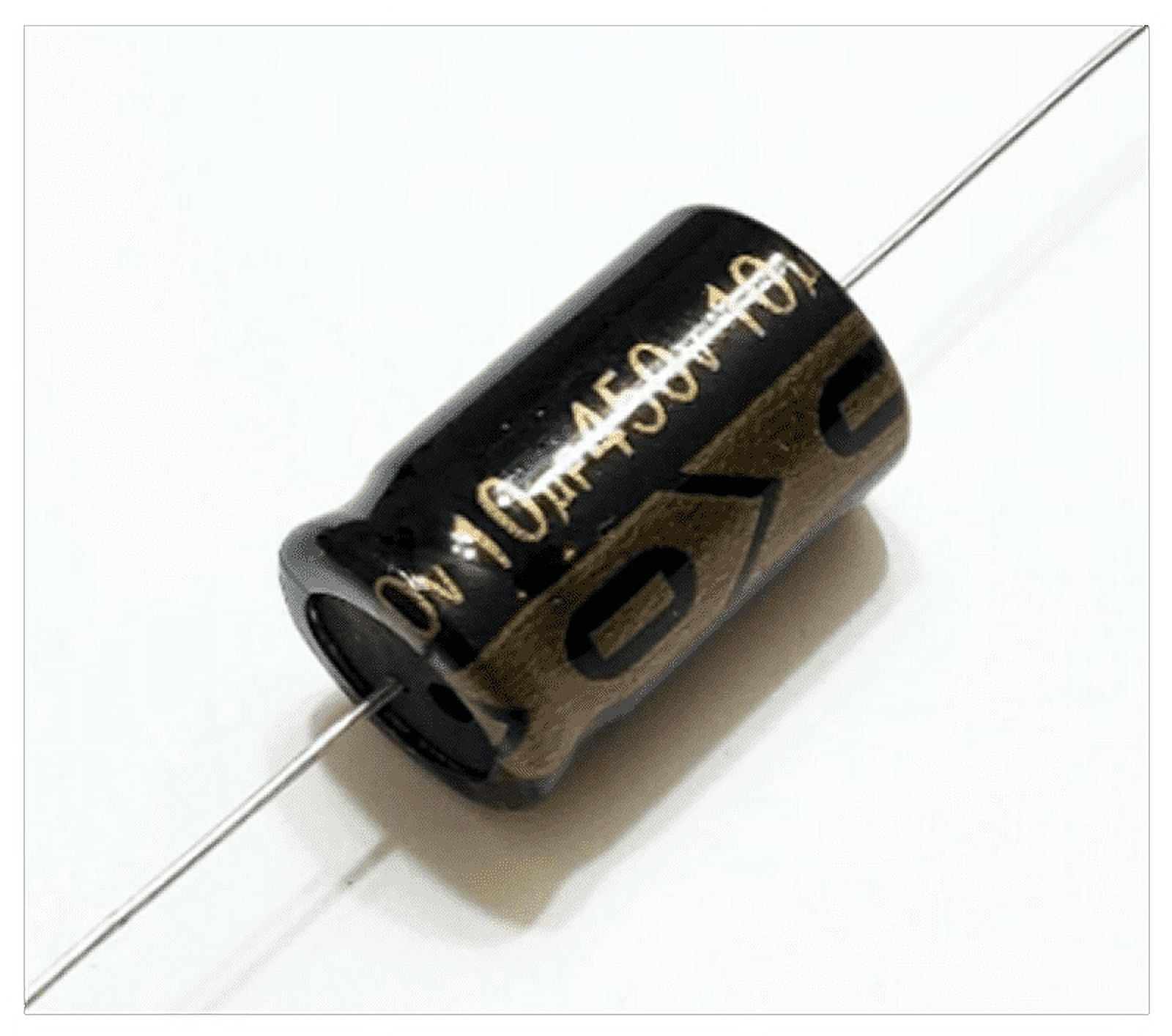 Axial Electrolytic Capacitor, Polarized, 10uF 450V, 105C, Tolerance ±20% - Walmart.com