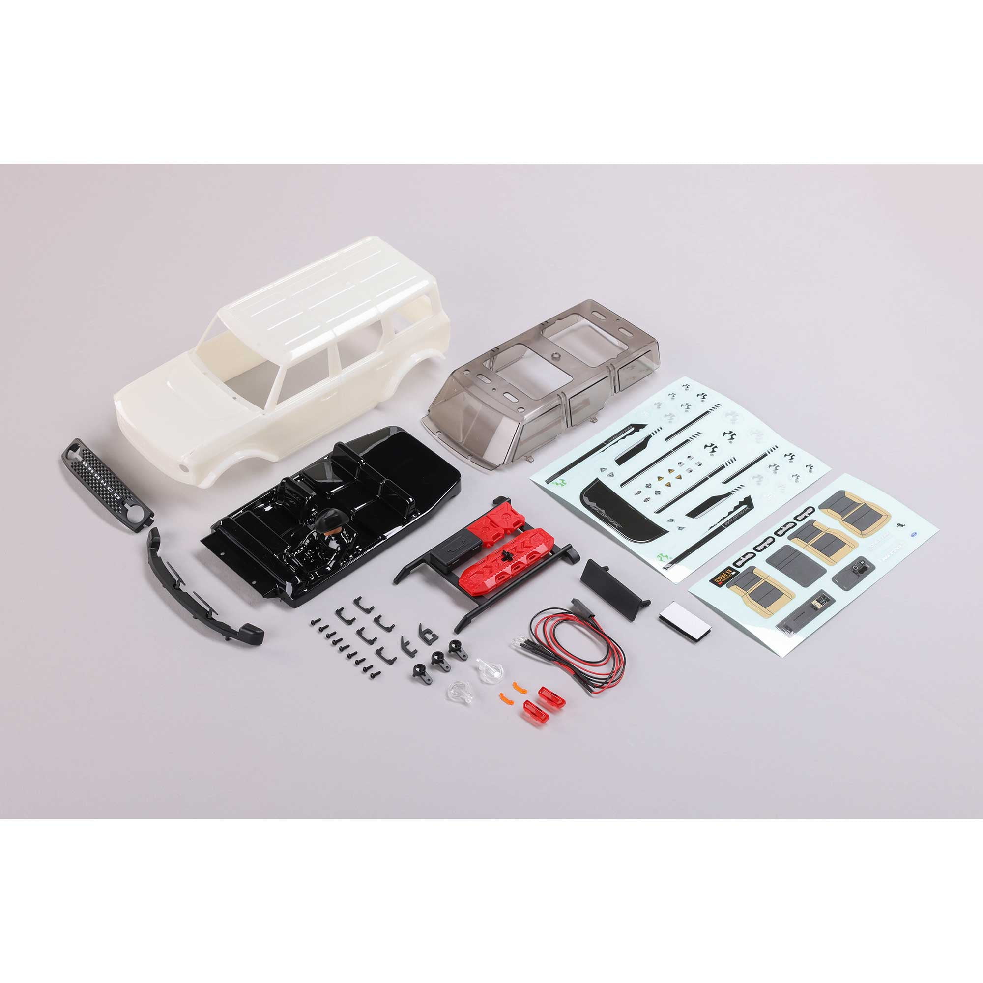 Axial Ford Bronco Body White SCX24 AXI200009 Car/Truck Bodies wings ...